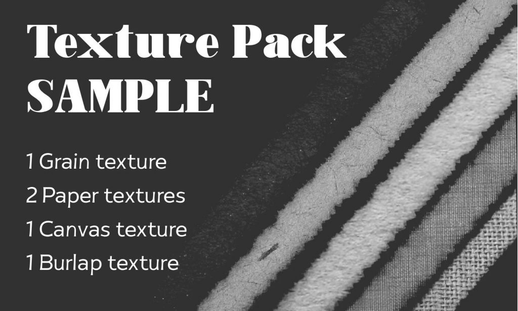Texture Pack 1 - SAMPLE Procreate Texture Brushes - Free Brushes for ...