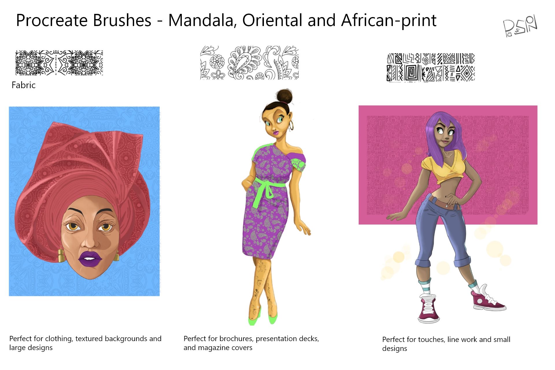 Free Procreate Pattern Brush Free Brushes For Procreate