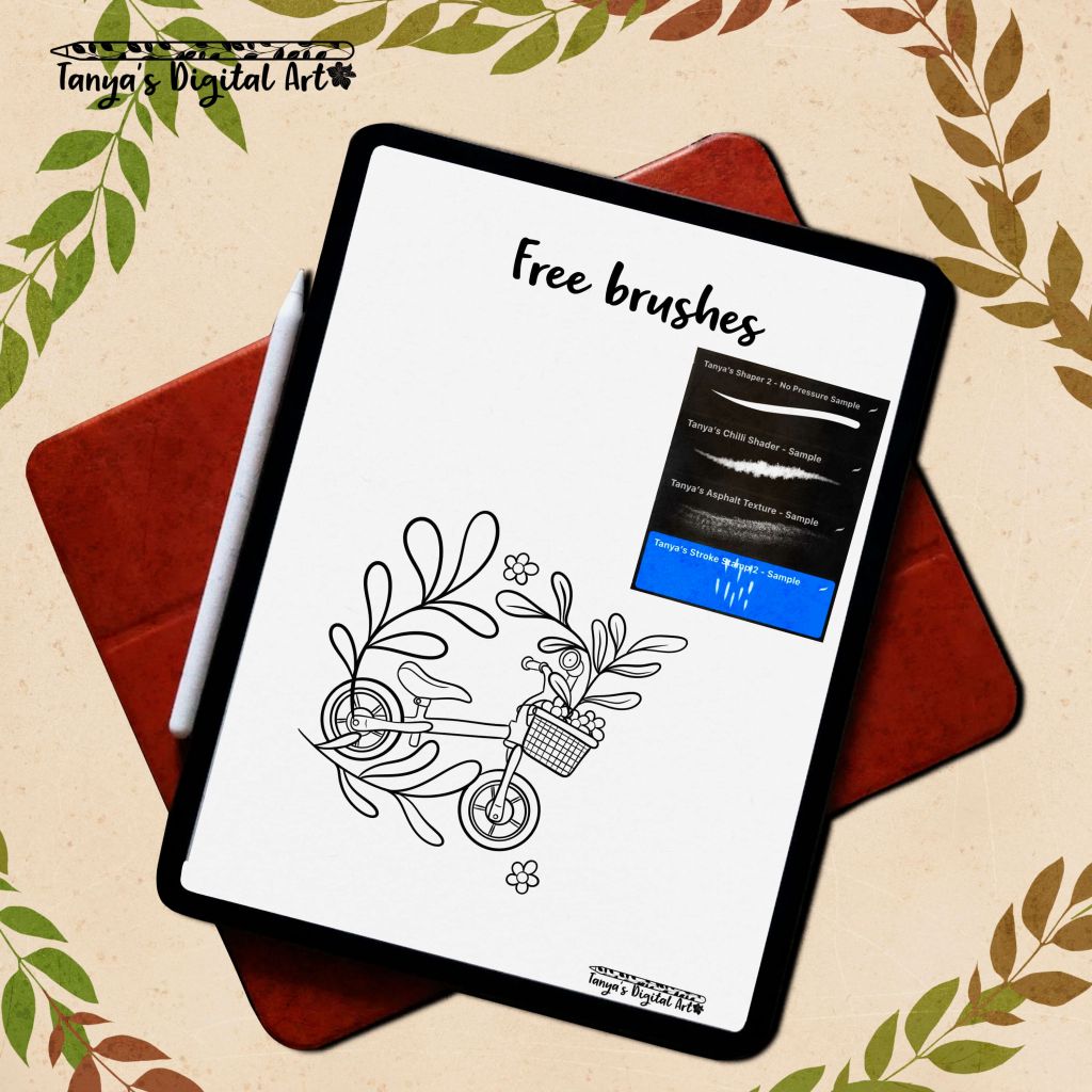 Free brush sample - Free Brushes for Procreate