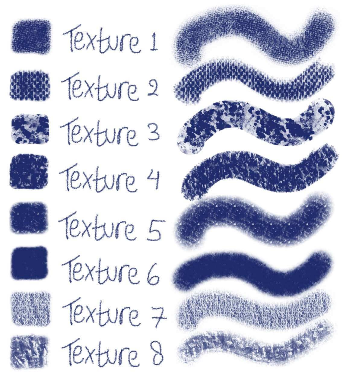 FREE Texture Brushes - Free Brushes for Procreate