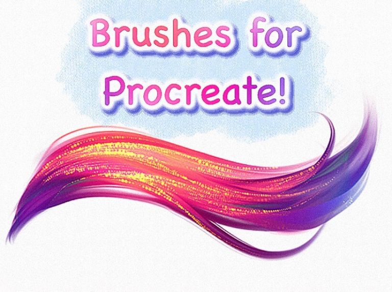 Hair Shine brush - Free Brushes for Procreate