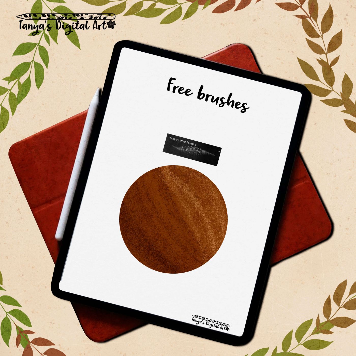 FREE wall texture brush - Free Brushes for Procreate