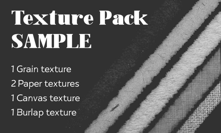 Texture Pack 1 - SAMPLE Procreate Texture Brushes - Free Brushes for ...