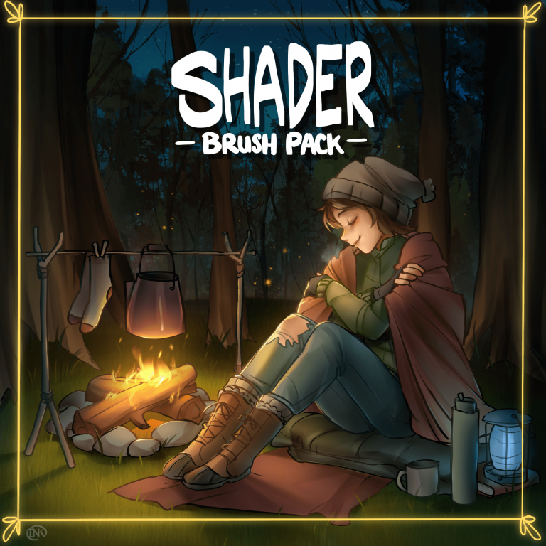 FREE Procreate Shader Brush Pack - Free Brushes for Procreate