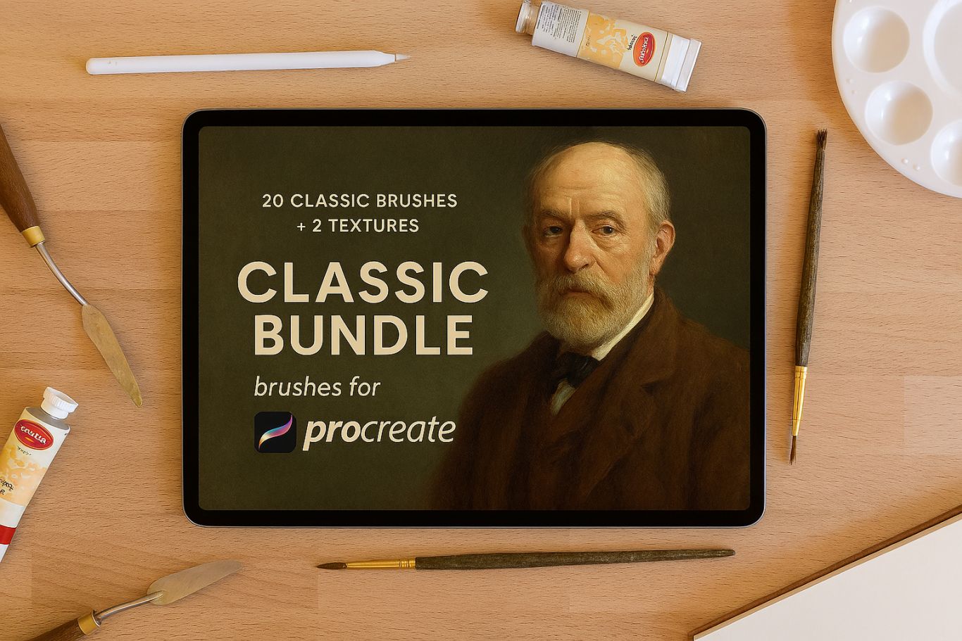Classic Bundle brushes for Procreate - Free Brushes for Procreate