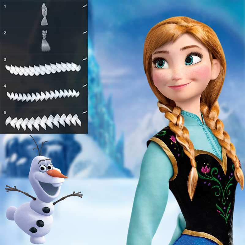 FREE Pigtails Brushes - Free Brushes for Procreate