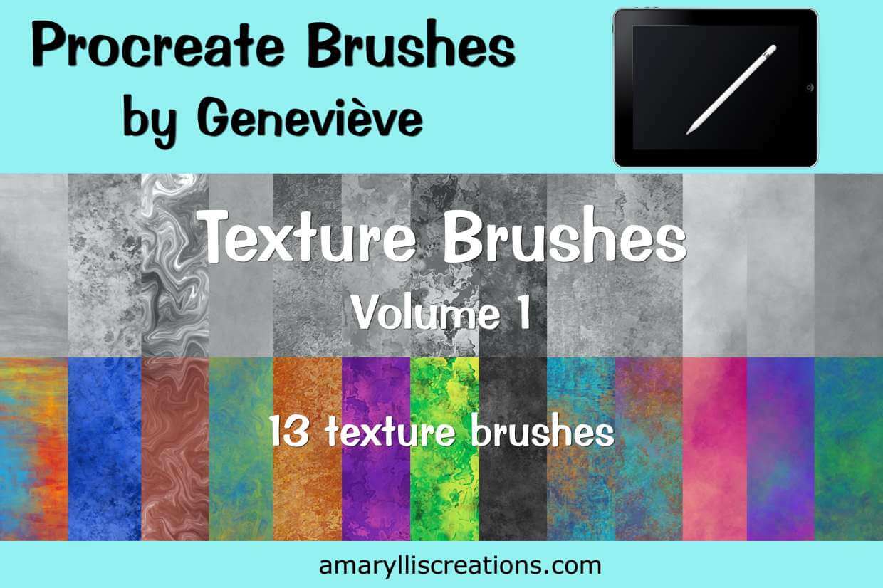 13 free texture brushes - Free Brushes for Procreate