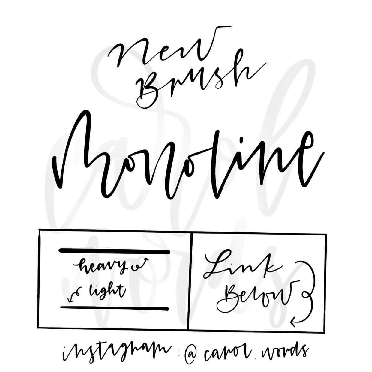Free Lettering Brush! - Free Brushes for Procreate