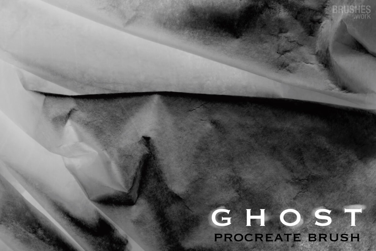 Ghost brush for Procreate FREE - Free Brushes for Procreate