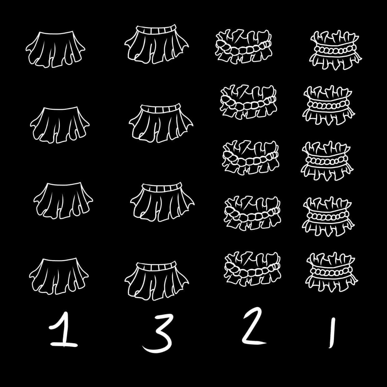 (Free) Fun Anime Ruffles - Free Brushes for Procreate