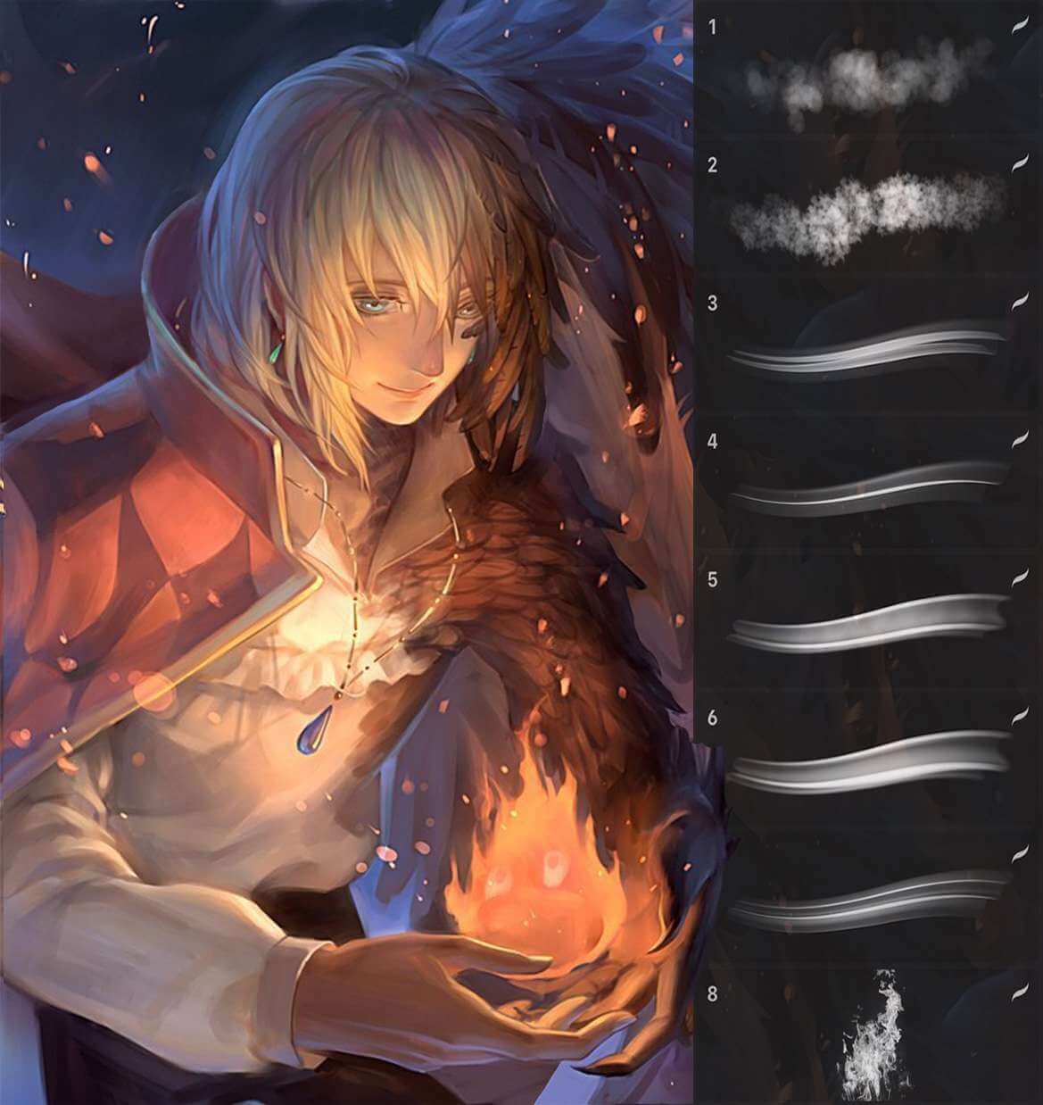 FREE Fire Brushes - Free Brushes for Procreate