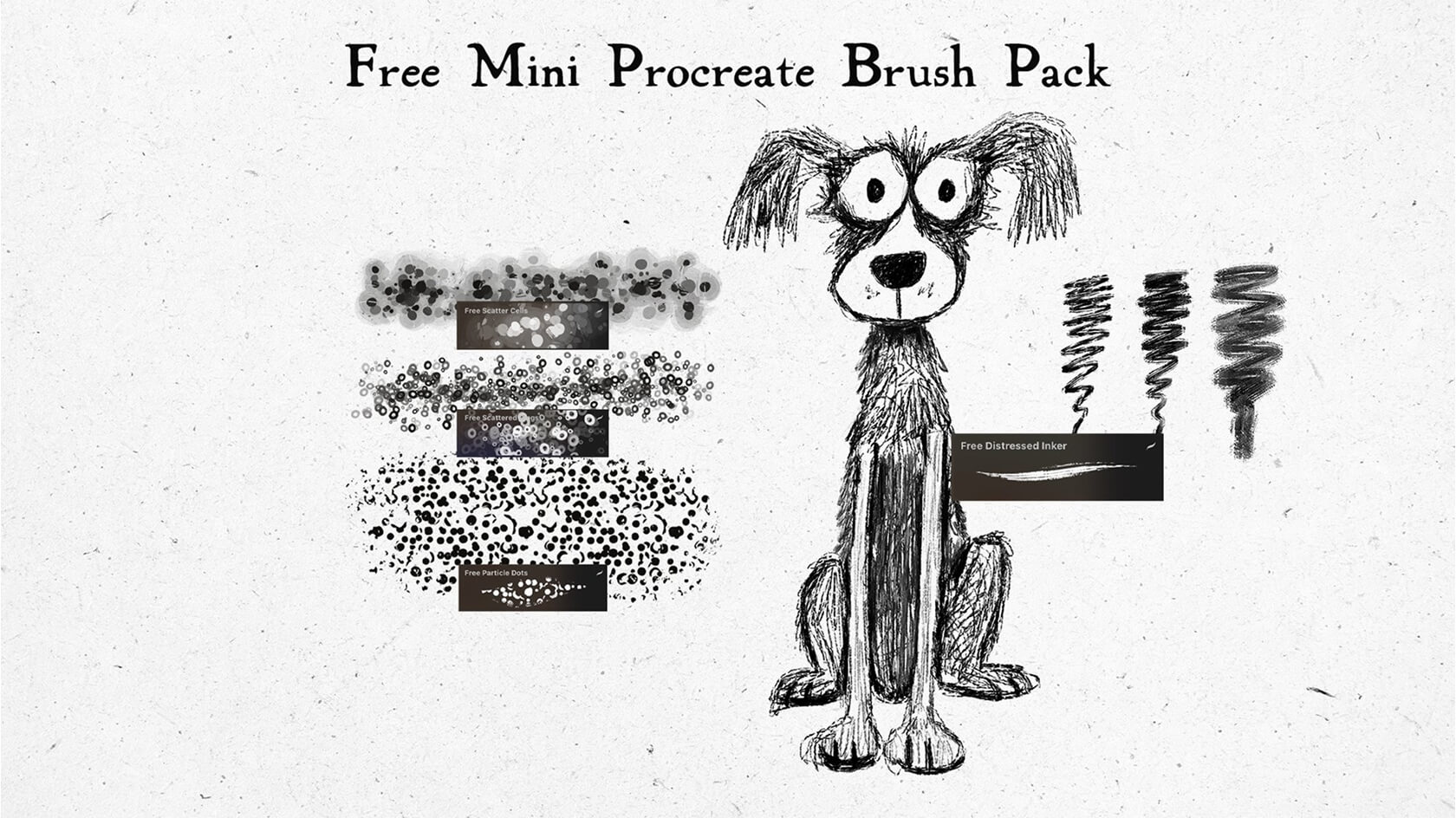 Free Mini Brush Set For Procreate - Free Brushes for Procreate