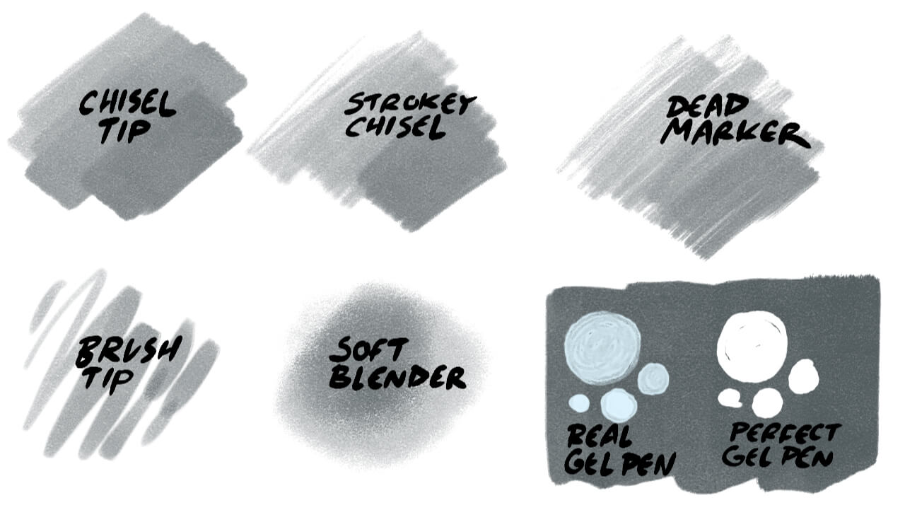 Real Markers - Free Brushes for Procreate