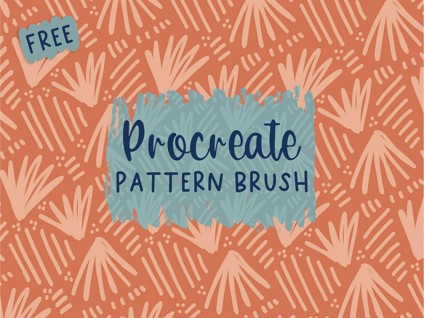 Free Procreate Pattern Brush - Free Brushes for Procreate