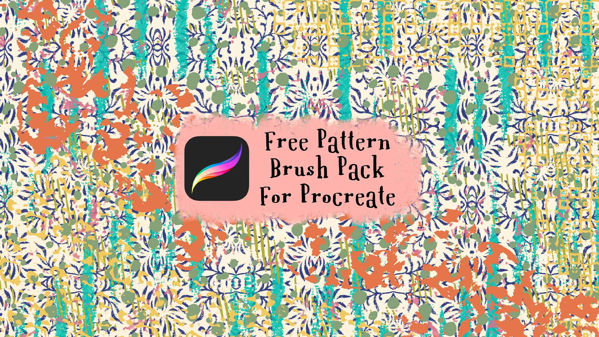 Free Procreate Pattern Brush Pack - Free Brushes for Procreate