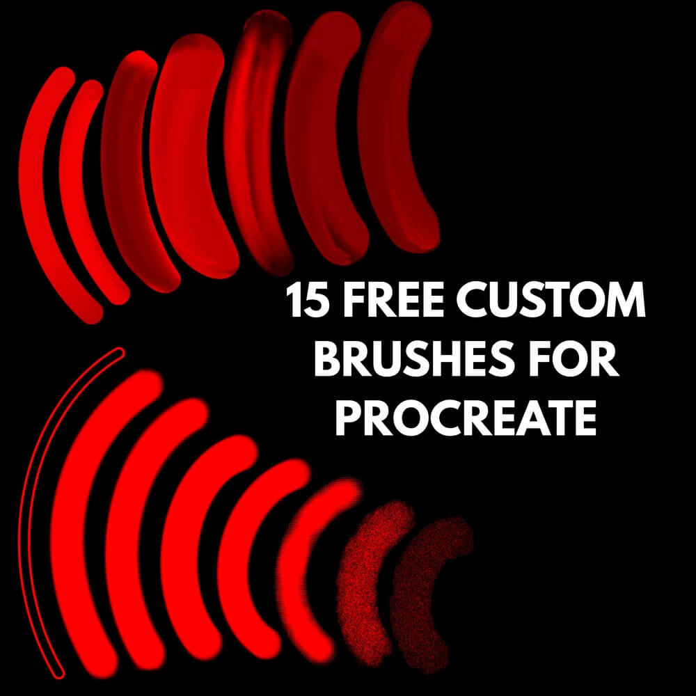 15 Free Custom Brushes for Procreate - Free Brushes for Procreate