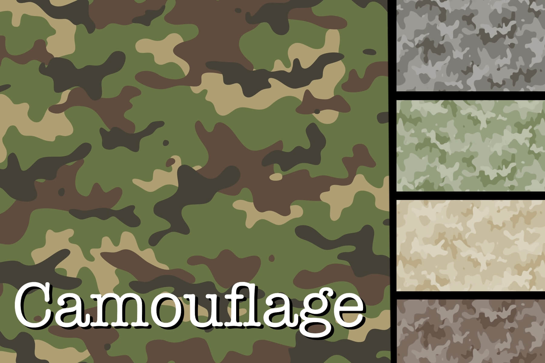 Camouflage procreate brush FREE - Free Brushes for Procreate