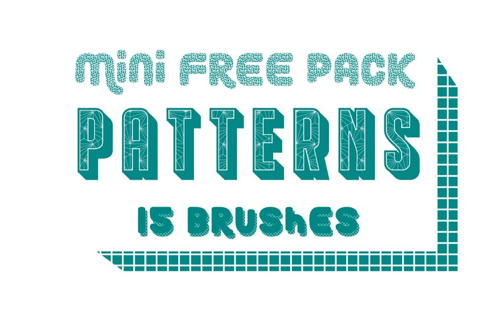 PATTERNS Mini pack! brushes procreate - Free Brushes for Procreate