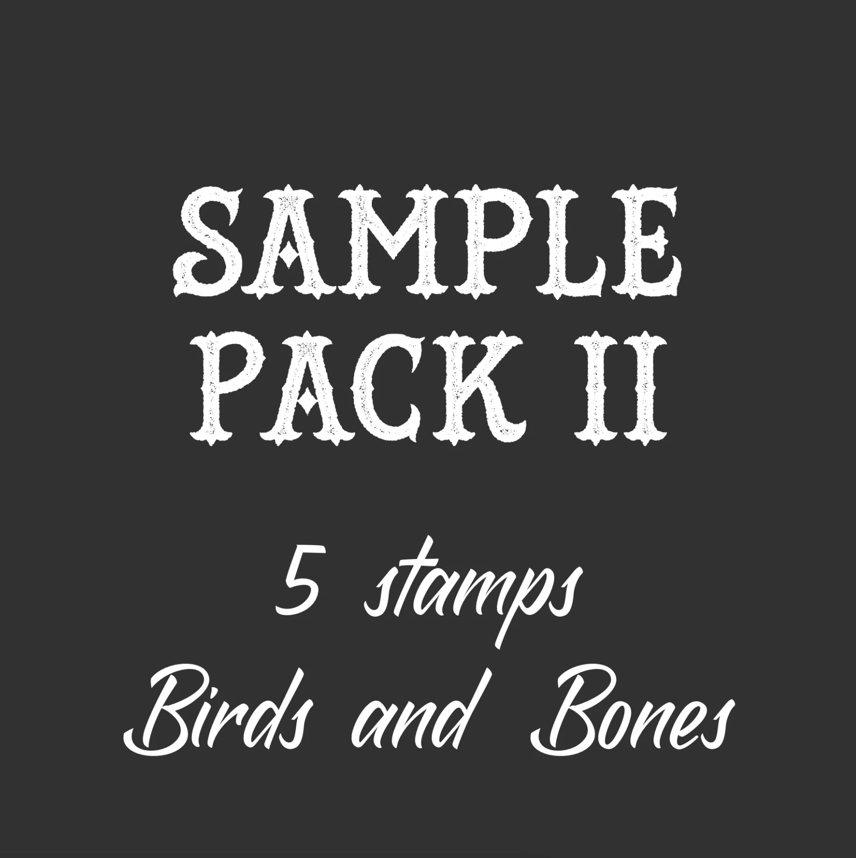 Procreate Stamp Sample Pack II - Free Brushes for Procreate