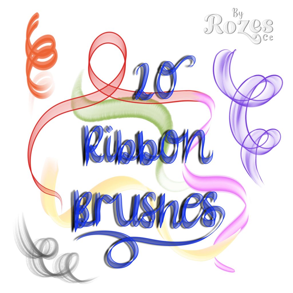 Ribbons Brush Set - Free Brushes for Procreate