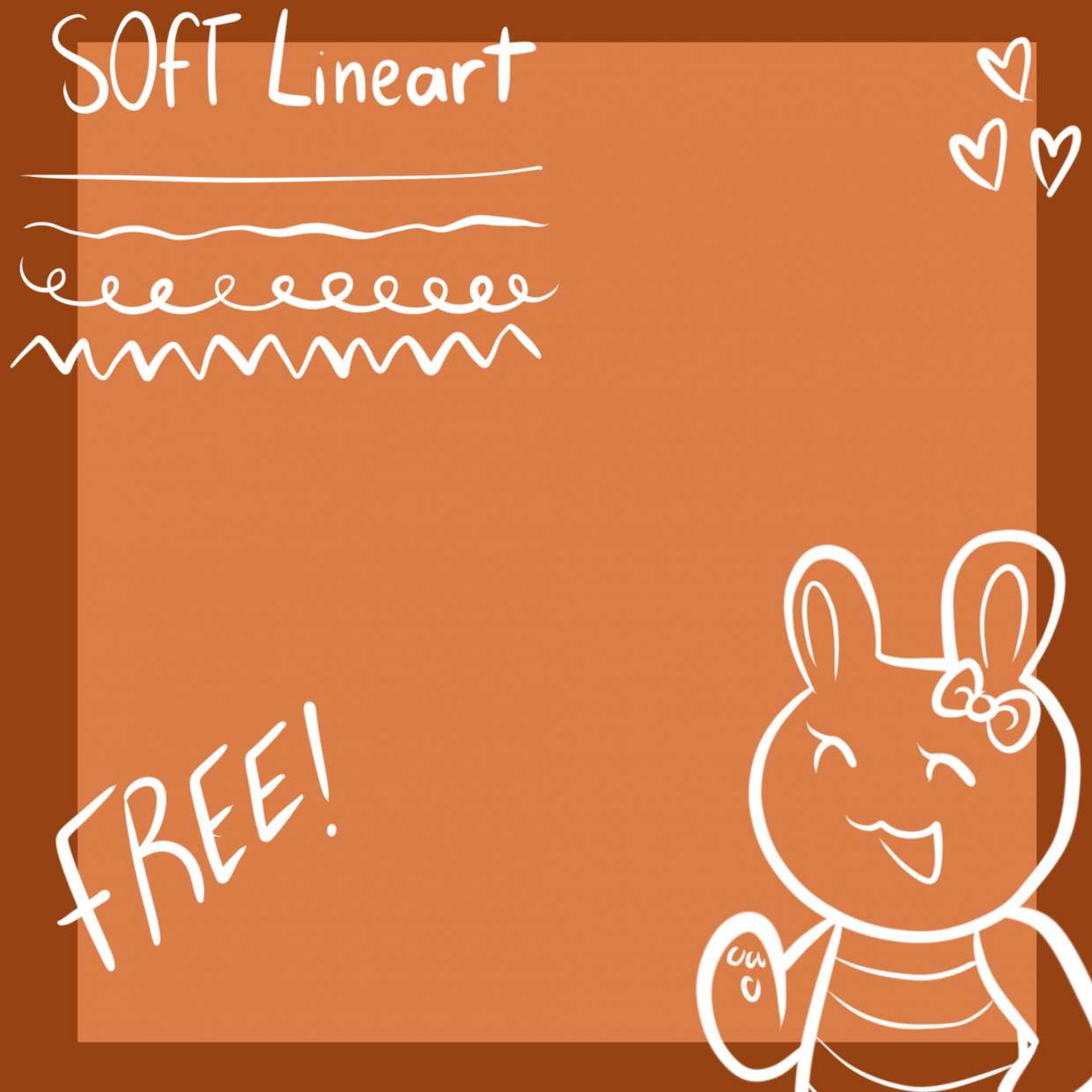 Soft Lineart - Free Brushes for Procreate