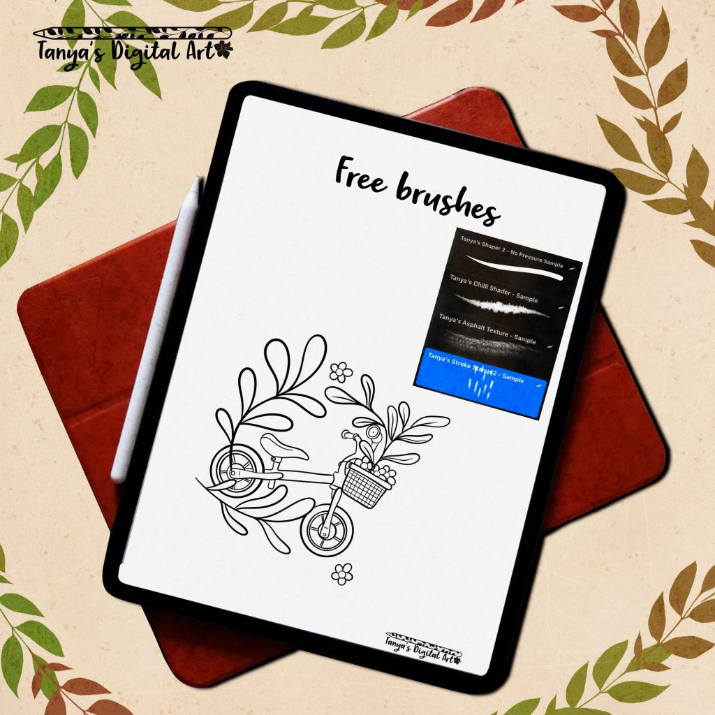 Free brush sample - Free Brushes for Procreate