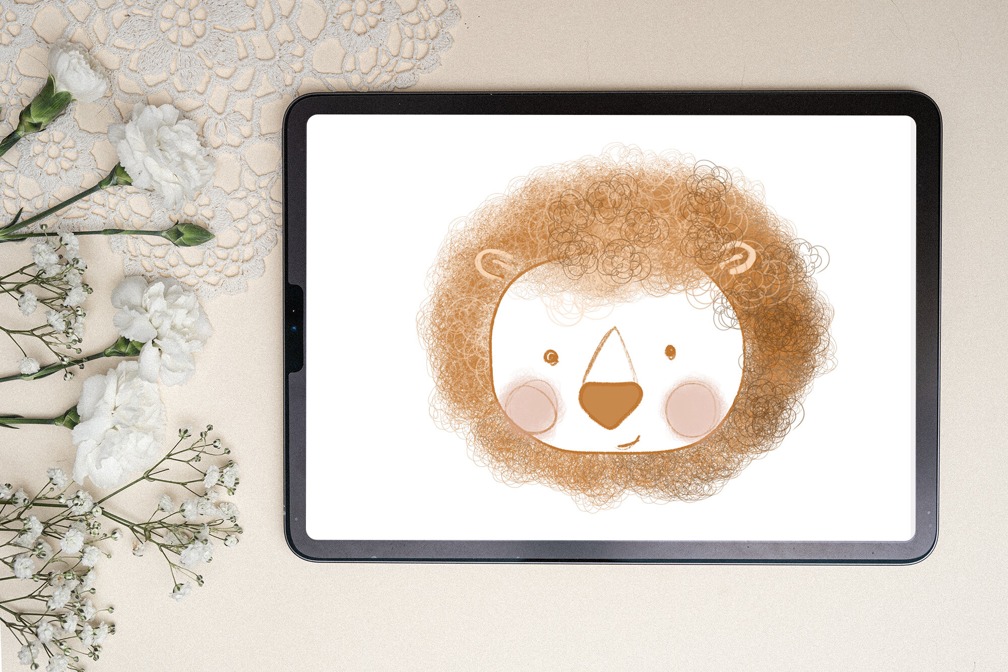 Real Wool Brushset - brushes for Procreate - Free Brushes for Procreate