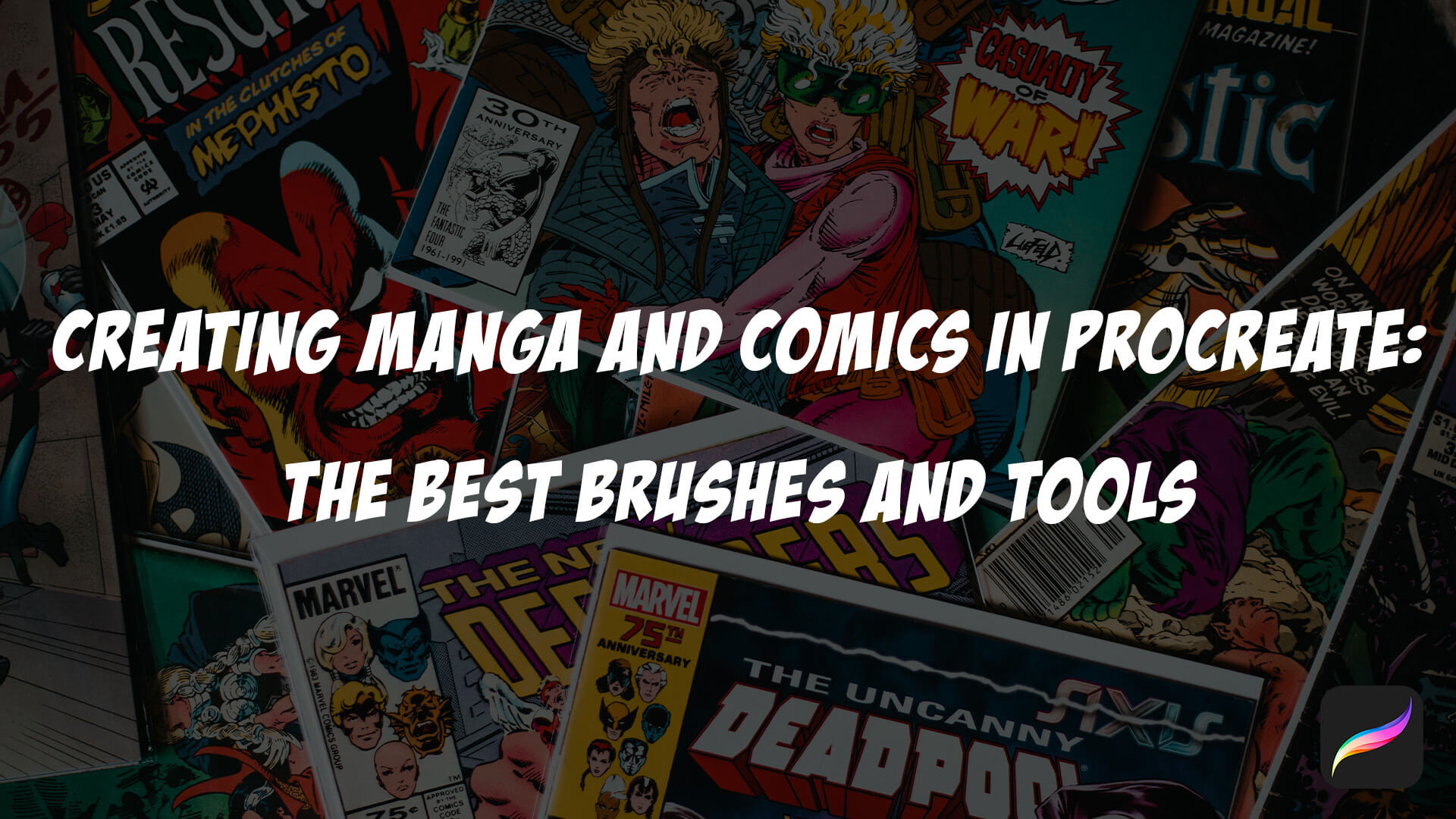 Creating manga and comics in Procreate: the best brushes and tools ...