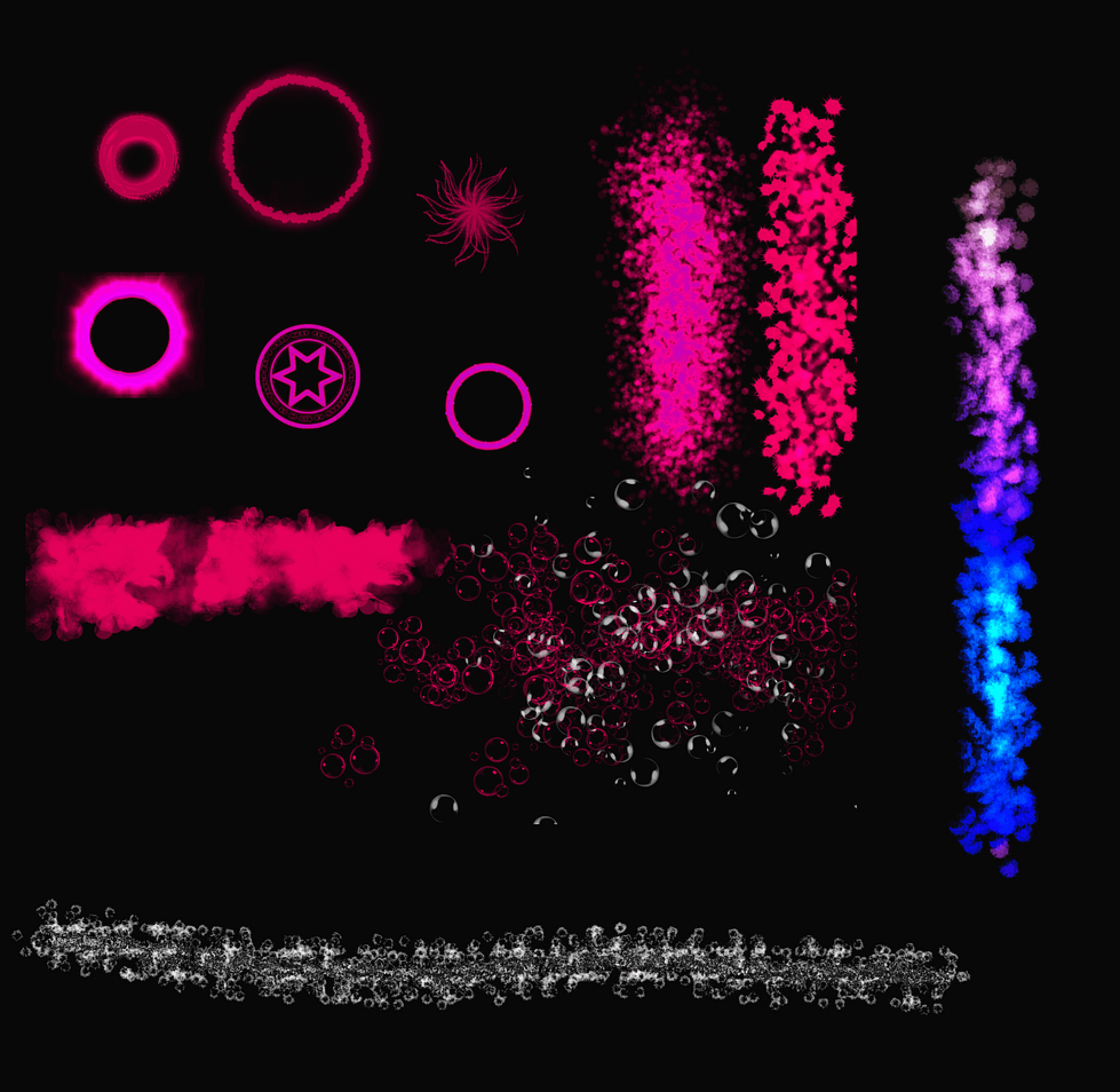 Free magic brushes for background - Free Brushes for Procreate