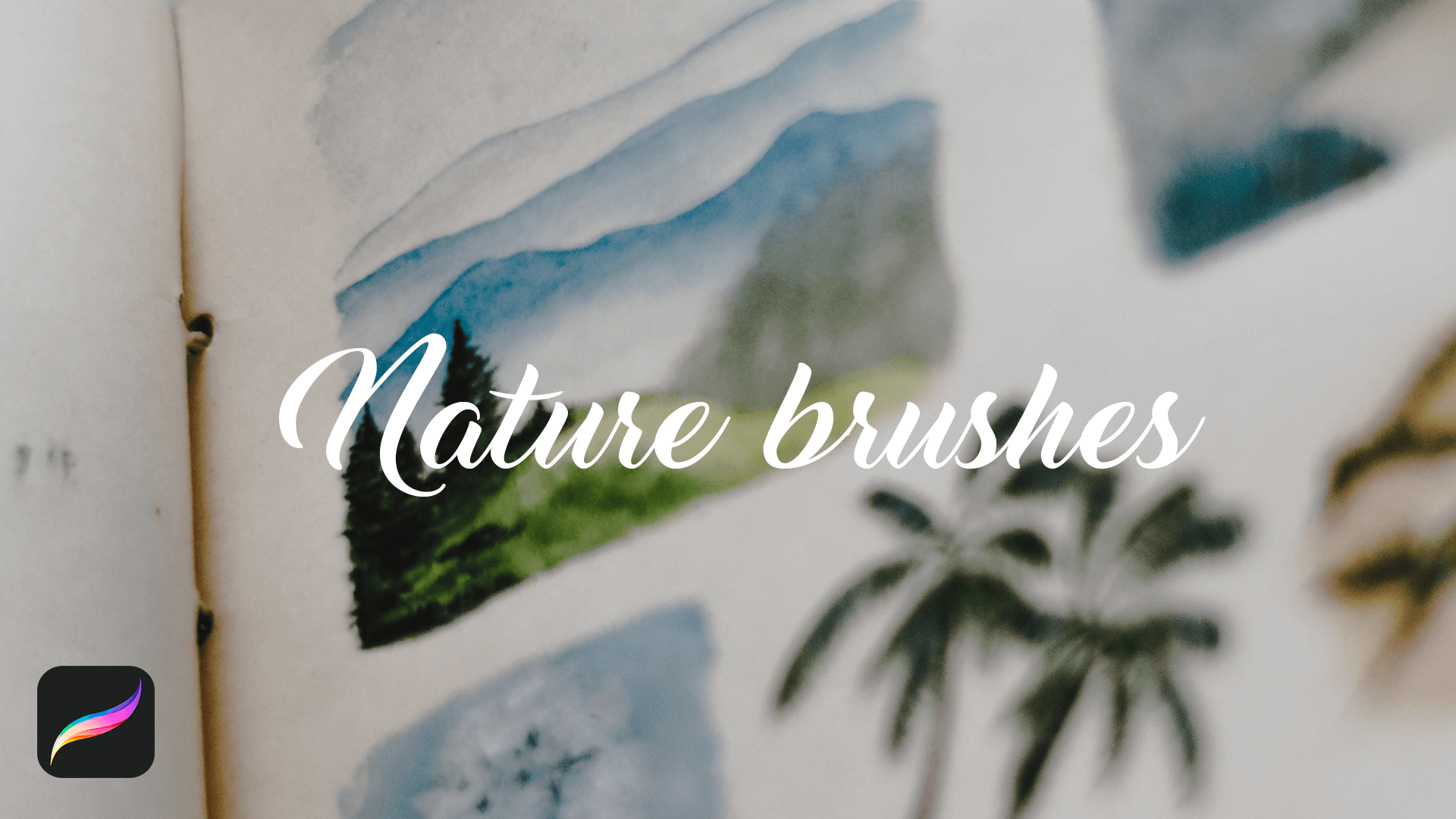 10 FREE NATURE brushes for procreate - Free Brushes for Procreate