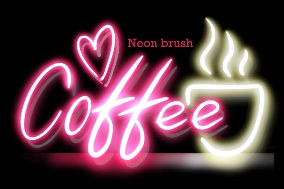 NEON brush - Free Brushes for Procreate