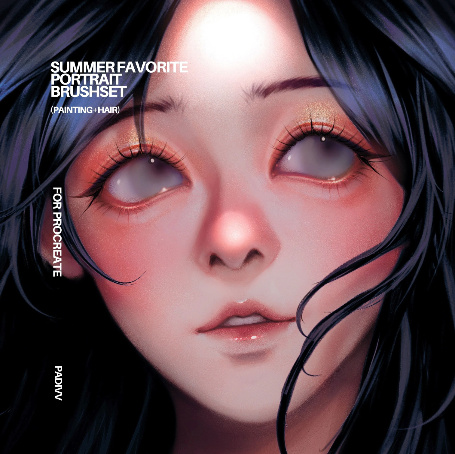 padivv Summer Favorite Set (Paint+Hair) - Free Brushes for Procreate