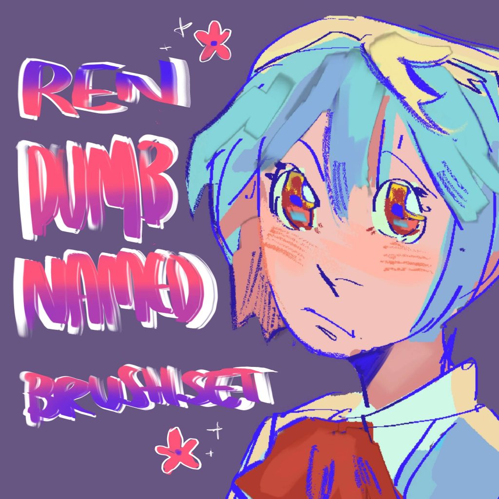 Ren’s huge dumb-named brushset - Free Brushes for Procreate